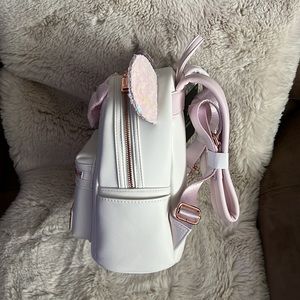 Loungefly | Bags | Nwt Beautiful White Iridescent Sequin Loungefly Mini ...